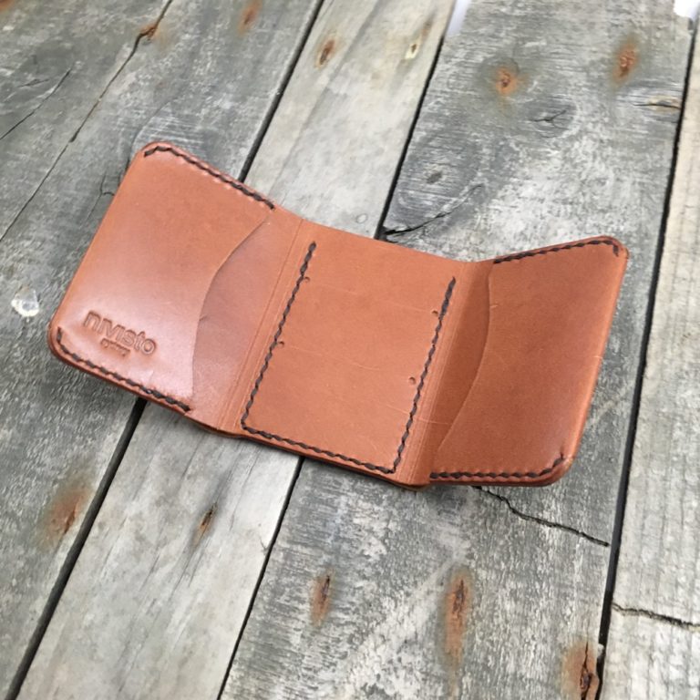 Kangaroo Leather Trifold Wallet
